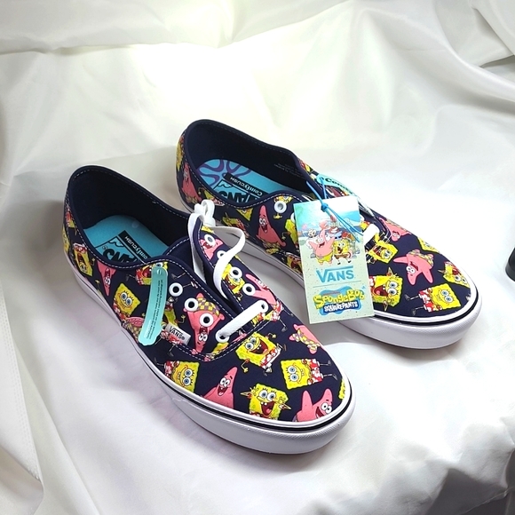 Vans | Shoes | Spongebob Squarepants Vans X Collab Comfycush Authentic ...